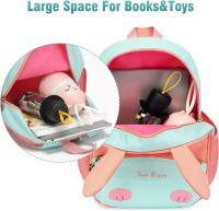 China Shockproof Protective Storage Backpack For Kids Cute 3D Rabbit School for sale