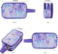 China Waterproof Travel Toiletry Bag 8.2x5.1x3.1 Inch for Teen Girls Cosmetic Hanging Wash Bag for sale