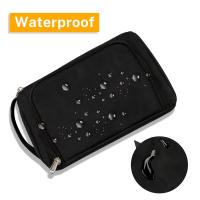 China Waterproof Oxford Cosmetic Pouch 9.84x7.48x1.97 Inches Travel Makeup Organizer for Women for sale