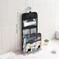 China high quality cosmetic toiletry bags with hook for sale