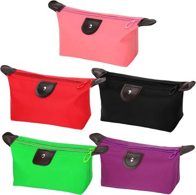 China Waterproof Mini Zipper Cosmetic Bag 6.5x2.8x4.5 Inch Travel Luggage Accessory for sale