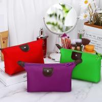 China Waterproof Mini Zipper Cosmetic Bag 6.5x2.8x4.5 Inch Travel Luggage Accessory for sale