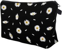 China Custom Travel Makeup Bag 4.8x7.5 Inch Soft Polyester Cosmetic Pouch for Women for sale
