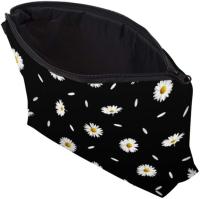 China Custom Travel Makeup Bag 4.8x7.5 Inch Soft Polyester Cosmetic Pouch for Women for sale