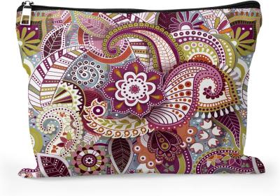 China Waterproof Makeup Bag Mandala Cosmetic Bag 10x8 Inch Large Capacity Travel Toiletry for sale