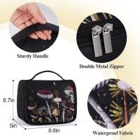 China Portable Waterproof Toiletry Bag 8.6x5x6.7in Lightweight Travel Makeup Organizer for Women for sale
