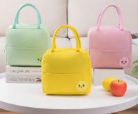 China Waterproof Insulated Lunch Bag 100 Pcs MOQ Reusable Cooler Tote Thermal Handbag for Picnic Travel for sale