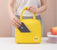 China Waterproof Insulated Lunch Bag 100 Pcs MOQ Reusable Cooler Tote Thermal Handbag for Picnic Travel for sale