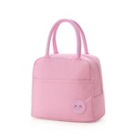 China Waterproof Insulated Lunch Bag 100 Pcs MOQ Reusable Cooler Tote Thermal Handbag for Picnic Travel for sale