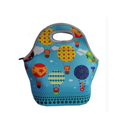 China 2-5mm Neoprene Cooler Bag SBR Picnic Insulated Bag Reusable Lunch Tote for Kids for sale