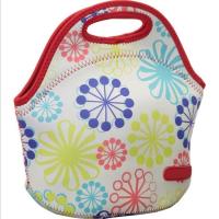 China 2-5mm Neoprene Cooler Bag SBR Picnic Insulated Bag Reusable Lunch Tote for Kids for sale