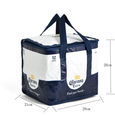 China Custom Insulated Food Delivery Bag 60L Waterproof Cooler Backpack for Motorcycle Bike Pizza Picnic for sale