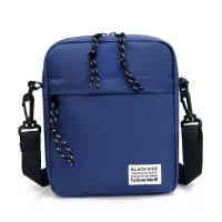 China Custom Logo Oxford Cloth Crossbody Sling Bag Unisex 30x20x8cm Waterproof Shoulder Bag for sale