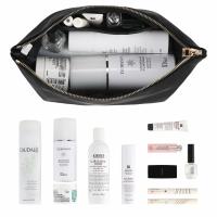 China Waterproof Nylon Makeup Bag 11.42x3.74x7.09 Inch Travel Toiletry Organizer with Nylon Zipper for sale