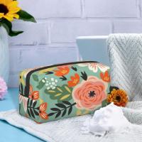 China Multifunctional Waterproof Cosmetic Bags Toiletry Bag Digital Printed for sale