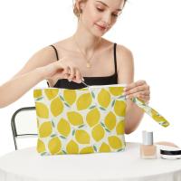 China Waterproof Polyester Travel Toiletry Bag 11.8x8.7x2 Inch Large Capacity Zipper Makeup Organizer for sale