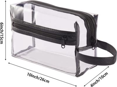 China Protective Storage Clear Waterproof Toiletry Bags Cosmetic Bag Shockproof for sale