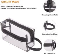 China Protective Storage Clear Waterproof Toiletry Bags Cosmetic Bag Shockproof for sale