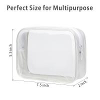 China Shockproof Protective Storage Clear Toiletry Bag Cosmetic Bags for sale