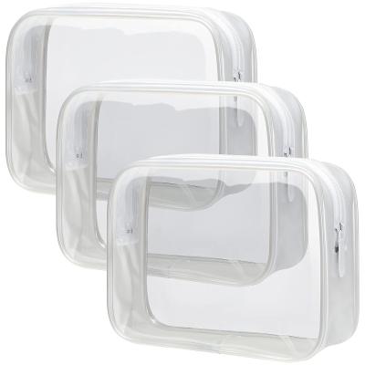 China Shockproof Protective Storage Clear Toiletry Bag Cosmetic Bags for sale
