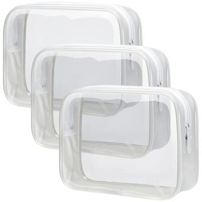 China High quality Multi-functional durable clear waterproof toiletry bags cosmetic bag for sale