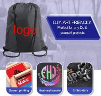China Waterproof Drawstring Backpack Bag 22.4x18.1 Inches Shockproof Durable Polyester for sale