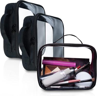 China Lightweight Waterproof Washable Zipper Makeup Bags For Office for sale