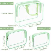 China Lightweight Waterproof Washable Zipper Makeup Bags For Office for sale