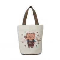 China Custom Eco Canvas Zipper Bags with Handles Lightweight 3000PCS MOQ for sale