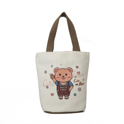 China Custom Eco Canvas Zipper Bags with Handles Lightweight 3000PCS MOQ for sale