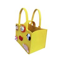 China Custom Non Woven Felt Gift Bags Christmas Storage Tote 30x20cm Eco Friendly for sale