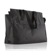 China Eco Friendly Canvas Tote Bag with Zipper 0.1kg Lightweight Custom Logo for sale