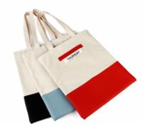 China Eco Canvas Tote Bag 0.1kg with 1 Pocket and Adjustable Handles for Grocery Shopping for sale