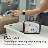 China Lager Capacity Waterproof Durable Soft Cosmetic Bag Toiletry Bag With Handle for sale
