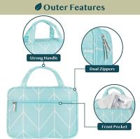 China Waterproof Lightweight Durable Lager Capacity Toiletry Bags With Handle for sale