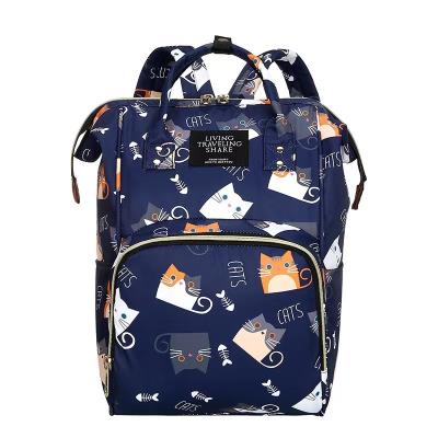 China Customized Folding Crib Mommy Bag Washable Exquisite Silk Screen Printing for sale