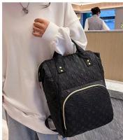 China Zipper Closure Daily Use Mother Bag Backpack Customized for sale