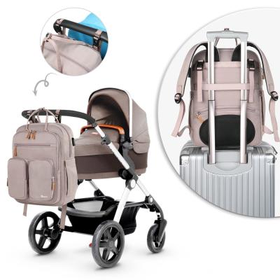 China USB Powered Mommy Maternity Bag Customized Size for sale