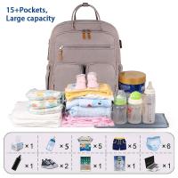 China Lager Capacity Shockproof Protective Storage Mommy Diaper Bag Waterproof for sale