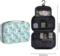 China Polyester Hanging Toiletry Bag 9.8x7.5x3.15 Inches Waterproof Travel Makeup Organizer for sale