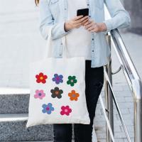 China Shockproof Durable Cotton Tote Bag With Handle for sale