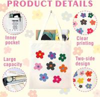 China Shockproof Durable Cotton Tote Bag With Handle for sale