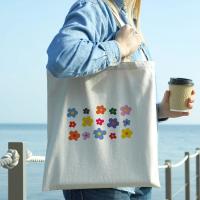 China Shockproof Durable Cotton Tote Bag With Handle for sale