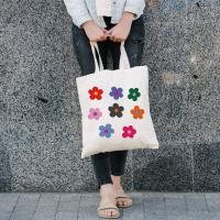 China Shockproof Durable Cotton Tote Bag With Handle for sale