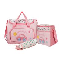 China Customized Motherly Diaper Bag with Multi Pocket and Exquisite Silk Screen Printing for sale