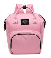 China Customizable Mommy Diaper Bag Backpack Nylon Washable 10L Baby Care for sale