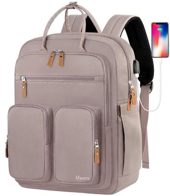China Multi Pocket Mommy Diaper Bag with Custom Pattern for Baby Care for sale