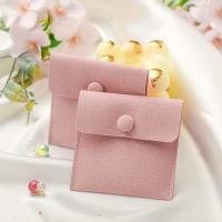 China Durable Soft Velvet Jewelry Pouch Lightweight Shockproof for sale