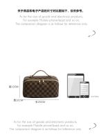 China Large Capacity Travel Cosmetic Bag PU Leather Waterproof Makeup Organizer 9.84x4.72x4.72inch for sale
