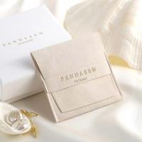 China Peach Velvet Jewelry Storage Bag Soft Exquisite Workmanship 20x15cm Coin Logo Custom for sale